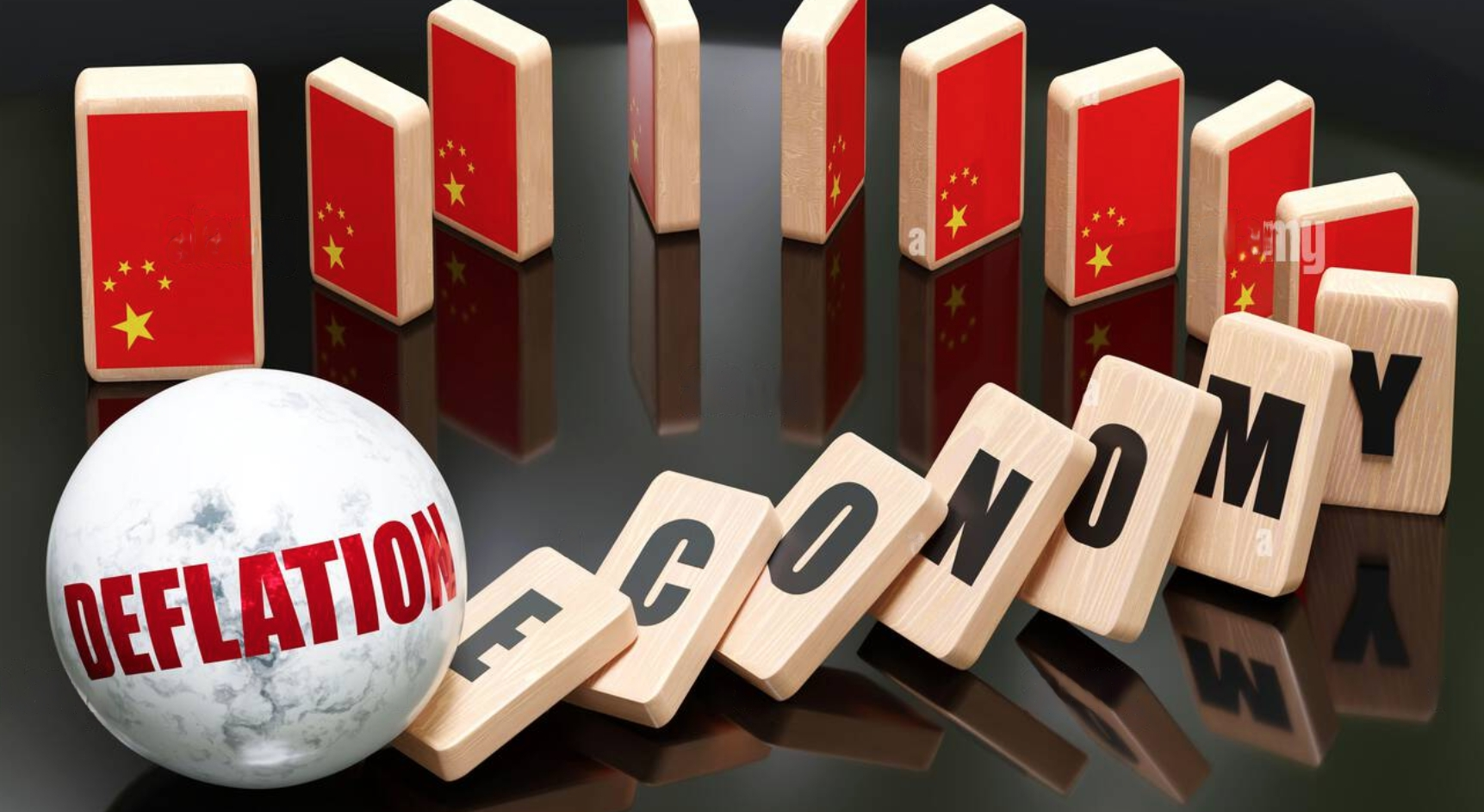 The Perils Of Chinas Deflation A Tumbling Domino With Global